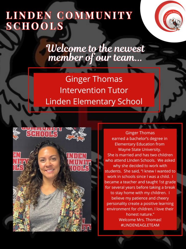 New Staff | Linden Elementary School